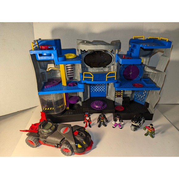 Fisher-Price | Toys | Imaginext Dc Super Friends Bat Cave Lot Ninja ...